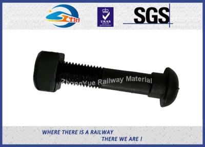 China High Tensile Railway Track Bolts Button Head Oval Neck BHON For Railroad Joint Bar AREMA for sale