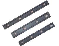 China Customized Steel Fish Plate 300-600mm Long With 4-6 Holes For Railway Connection for sale