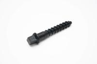 China Fast Install Wooden Sleeper Screw Spike Wood Thread Design For Railway Track Fixing for sale