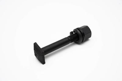China Square Head Fishbolt For Railway Fastening System , Grade 8.8 10.9 Rail Joint Bolt for sale