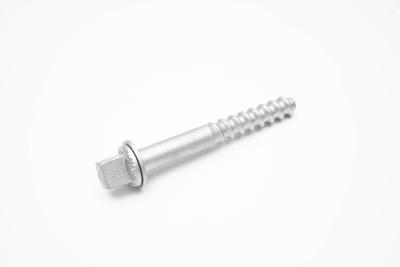 China Alloy Steel Rail Screw Spike Fatigue Resistance For High Speed Railway W300-1 System for sale