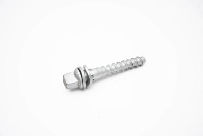China High Strength 24x165 Rail Screw Spike Grade 5.6 Railway Sleeper Screw for sale