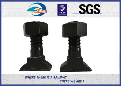 China DIN ASTM GB Standard SKL12 Track Bolt Railway T-Bolt HS32 customized Grade 4.6/4.8/5.6/5.8/8.8 for sale