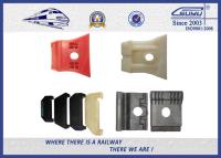 China Reinforced Nylon 66 Rail Insulator Angle Guide Plate Plastic And Rubber Part for sale