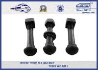 China High Tensile Strength Railroad Track Bolts and Nuts Fish bolt used for rail joints for sale