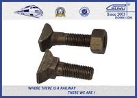 China HS26 & HS32 T Style Railway Bolt Clamp Plain Oiled & Zinc Plated ,  Clip Bolt for sale