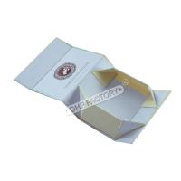 China Custom Premium Rigid Cardboard Paper Fold Magnetic Box For Clothing Packing for sale