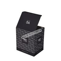 China Eco Friendly Black Corrugated Box For Clothing With Personalized Branding for sale