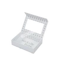 China Custom Cute Charming  Paper Cardboard Magnet PVC Window Gift Box Packaging for sale