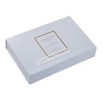China Exquisite White Hard Gift Box With Magnetic Closure Lid  Garment Packing Boxes for sale