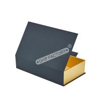 China Rigid Folding Paper Gift Boxes Book Shape With Magnetic Buckle for sale