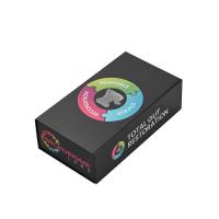 China Lightweight Foldable Magnetic Boxes With Lids And Removable Paper Tray for sale