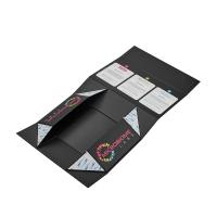 China Lightweight Foldable Magnetic Boxes With Lids And Removable Paper Tray for sale