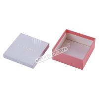 China Custom Soft Touch Lamination Two Piece Box Silver Foil Logo For Shoes Package for sale