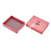 China High Quality Jewelry Package Pink Two Piece Box Cotton Bags Custom Logo For Box for sale