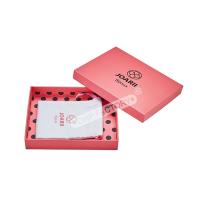 China High Quality Jewelry Package Pink Two Piece Box Cotton Bags Custom Logo For Box for sale