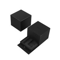 China Custom Luxury Black Three-Piece Watch Set Soft Touch Lamination For Gift Box for sale