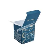China Luxury Gift Box Gold Foil Stamp Logo On Eco-Friendly Rigid Greyboard For Cosmetic Card Box for sale
