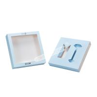 China Semi Gloss AQ Coated 350G Paper Insert For Best Attractive Custom Skincare Box for sale