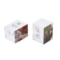 China Eco Friendly Refined Printing Textured Paper Box With Oil Lamination for sale