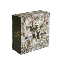 China High End Custom Green Magnetic Box With Embossed Logo Ideal For Garments for sale