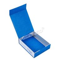 China Flat Fold Rigid Gift Box With Ribbon Closure Easy Assembly And Storage for sale
