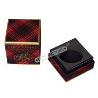 China Custom Cardboard Paper Rigid Candle Box With EVA Insert For Candle Package for sale