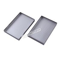 China Elegant Gray Decorative Gift Boxes With Ribbon For Luxurious Packaging for sale