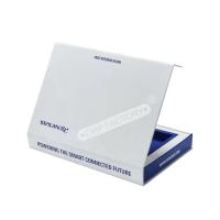 China Premium Custom Credit Card Presentation Paper Magnetic Packaging Box For Wallet for sale