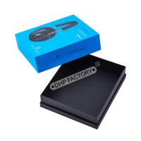 China Attractive Rigid Blue Headphone Storage Box Packaging Gift Box for sale