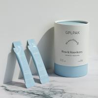 China Probiotics Powder Cylinder Box Custom Luxury Paper Tube Packaging For Prebiotics for sale