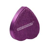 China Premium Coardbard Purple Heart Shape Box For Chocolate Gift Box for sale