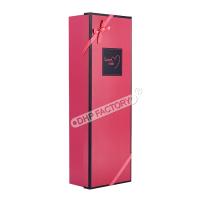 China Best Attractive Cardboard Packaging Red Wig Box Ribbon Decorate For Wig Gift Box for sale