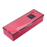 China Best Attractive Cardboard Packaging Red Wig Box Ribbon Decorate For Wig Gift Box for sale