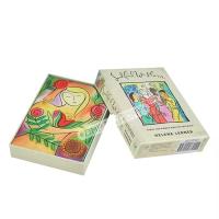 China Children's Educational Card Games Custom Brand Table Playing Cards Storage Box for sale