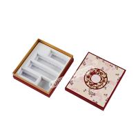 China Custom Best Makeup Red Top And Base Eva Insert Boxes For Cosmetic Package for sale