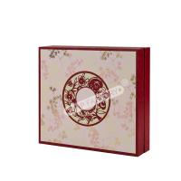 China Custom Best Makeup Red Top And Base Eva Insert Boxes For Cosmetic Package for sale