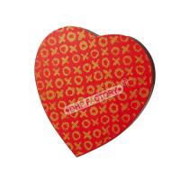 China Chocolate Gift Box Luxury High End Valentine Heart Shape Truffle Packaging With Dividers for sale
