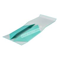 China Custom Luxury Lighter Green Fold Magnetic Ribbon Packaging For Clothing Brand for sale
