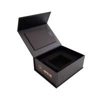 China Luxury Rigid Magnetic Box Paper Packaging With Foam Insert And Pocket For Electronics Gifts for sale