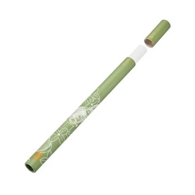 China Eco Friendly Incense Packaging Kraft Paper Tube Box Biodegradable Round Container for sale