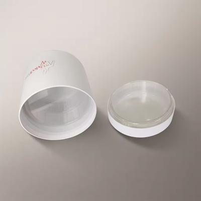 China Premium Lingerie Gift Box Round Shape Rigid Paper Cylindrical Packaging With PVC Insert for sale