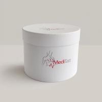 China Premium Lingerie Gift Box Round Shape Rigid Paper Cylindrical Packaging With PVC Insert for sale