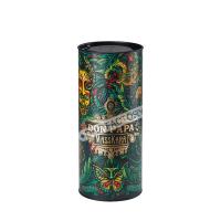 China Premium Recyclable Single Bottle Wine Box Eco Friendly Whiskey Round Tube for sale