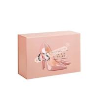 China Luxury High-heel Shoe Box With Magnetic Closure Custom Logo Magnetic Gift Box For Wig for sale