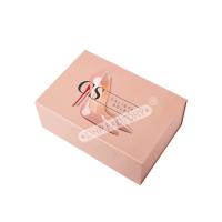 China Luxury High-heel Shoe Box With Magnetic Closure Custom Logo Magnetic Gift Box For Wig for sale