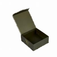 China Custom Luxury Watch Set Package Colorful Magnetic Box Gold Stamp Logo for sale