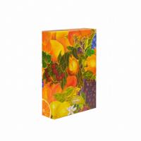 China Custom Luxury Fruit Packaging Box Rigid Two Piece Gift Box With Logo for sale