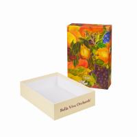 China Custom Luxury Fruit Packaging Box Rigid Two Piece Gift Box With Logo for sale