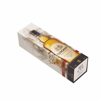 China Custom Luxury Whisky Packaging Magnetic Box with EVA Insert and UV Logo for sale